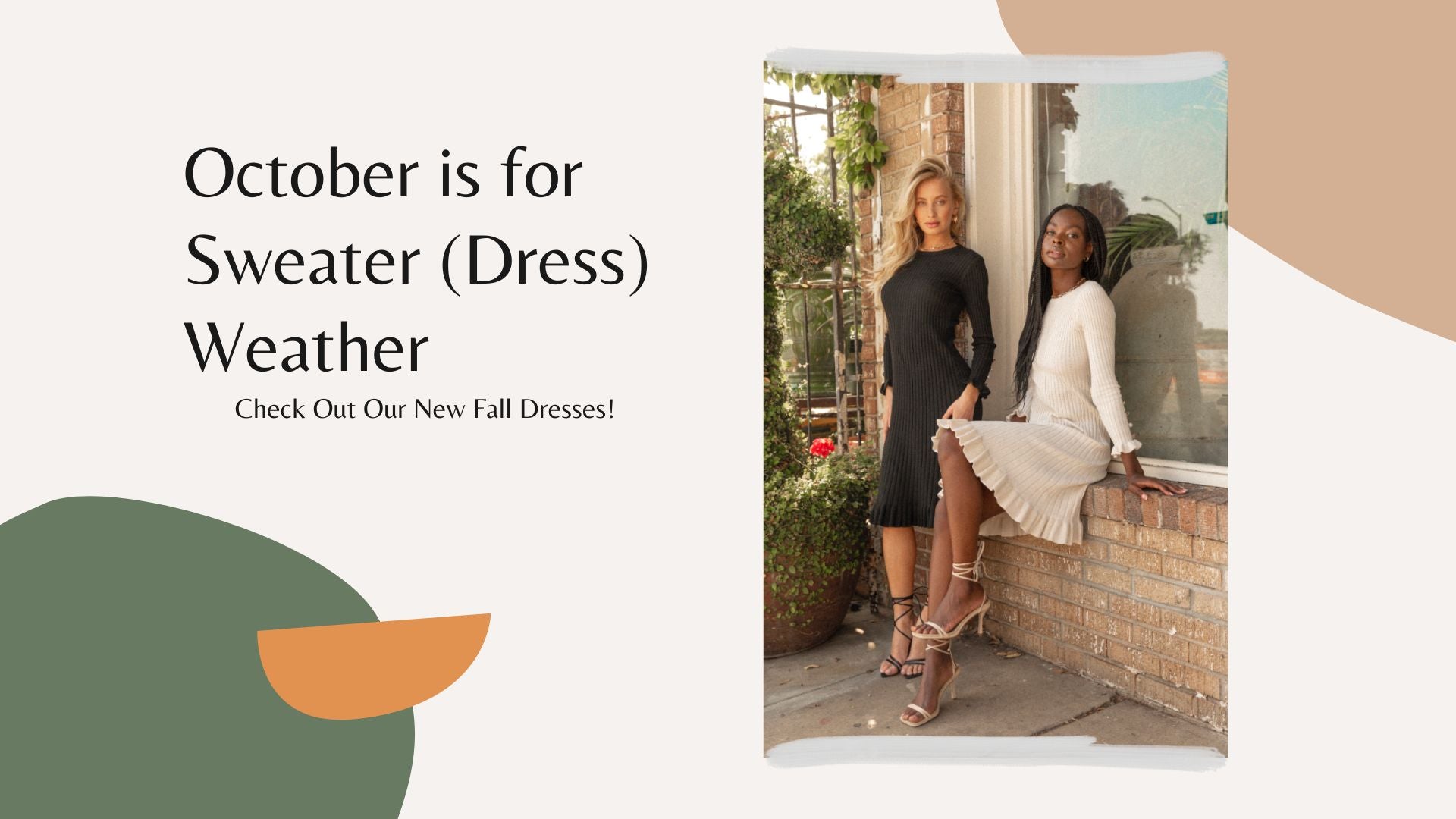 October is for Sweater (Dress) Weather – Area Stars