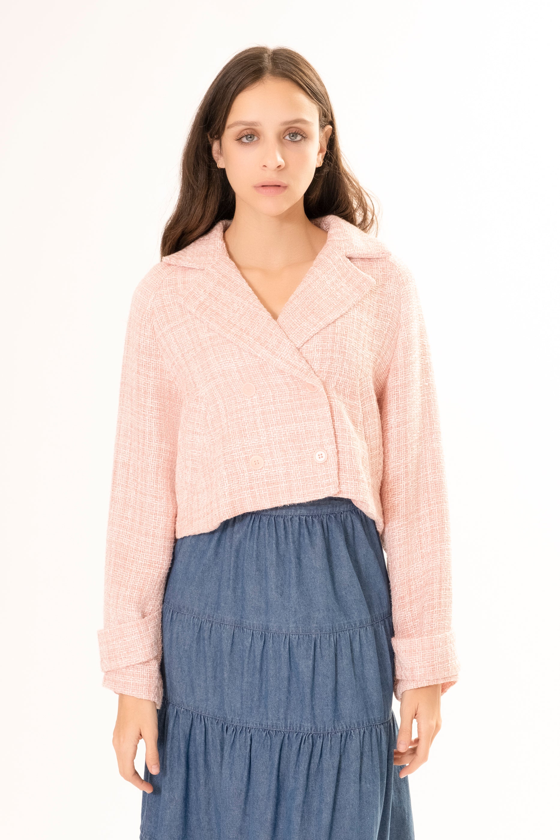 URSULA CROP JACKET – Area Stars